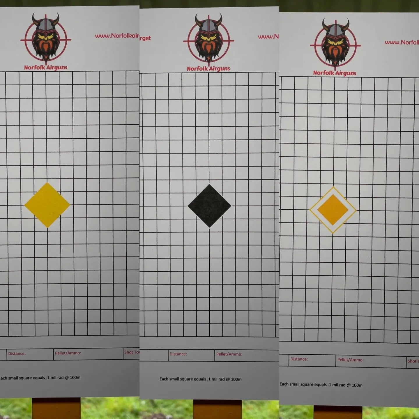 A4 MRAD – Norfolk Targets